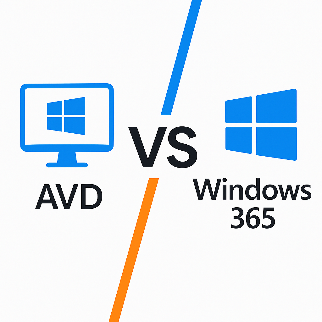 Azure Virtual Desktop vs Windows 365 - Differences & Costs