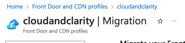 Azure Front Door Migration Guide: Classic to Premium!